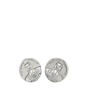 VIVIENNE WESTWOOD Vivienne Westwood Logo Orb Earrings