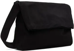 Our Legacy Foldover Top Sling Bag - Black