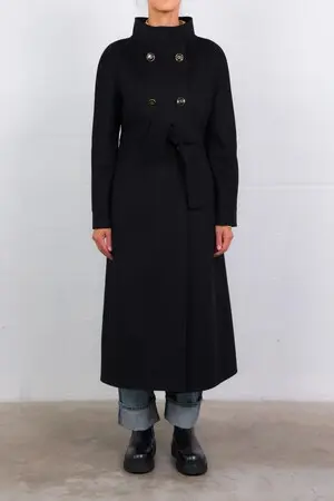 Valentino Garavani Double-breasted High Neck Coat