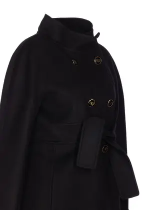 Valentino Garavani Double-breasted High Neck Coat