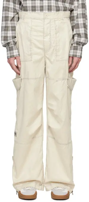 Acne Studios Logo Patch Cargo Trousers