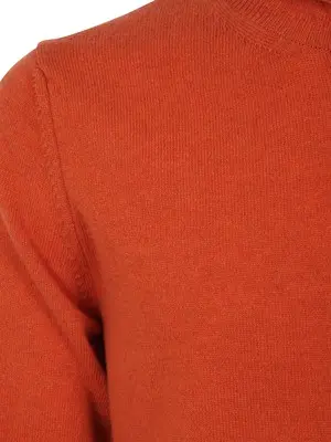 Comme Des Garçons Round-neck Wool Sweater - Red