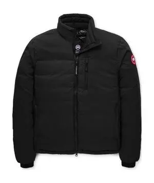 Canada Goose Lodge Down Zip-up Jacket - Black