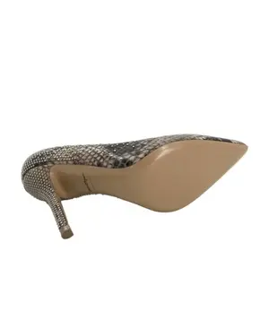 FERRAGAMO Embellished Snakeskin Stiletto Pumps