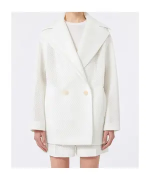 Max Mara Double-breasted Long-sleeved Jacket