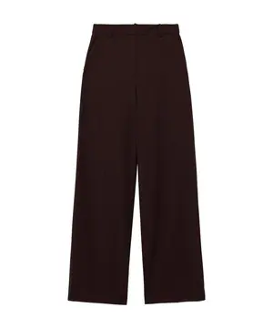 Simkhai Tavar Wide Leg Pants - Espresso