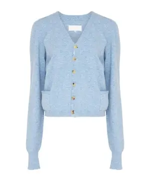 MAISON MARGIELA Cropped Wool Cardigan