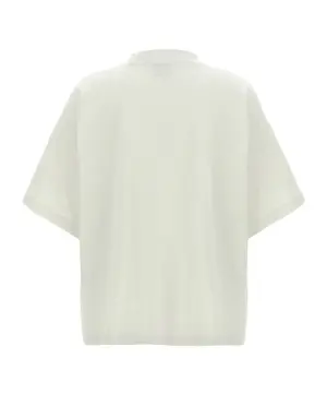 Balenciaga Logo Printed Cropped T-shirt