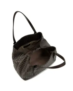 Bottega Veneta Woven Handbag - Brown
