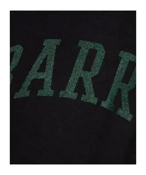 BARROW Glitter Logo Sweatshirt - Black