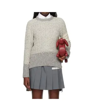 Thom Browne 4-bar Crewneck Jumper