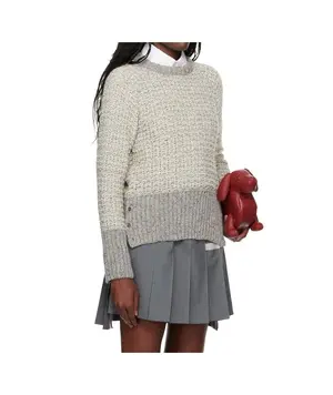 Thom Browne 4-bar Crewneck Jumper