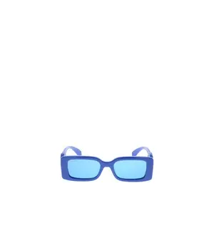 Gucci Rectangular Frame Sunglasses - Blue
