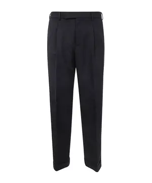 PT TORINO Pleat-detail Trousers