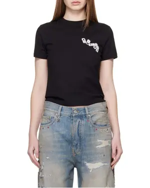 Amiri Domino Print Crewneck T-shirt