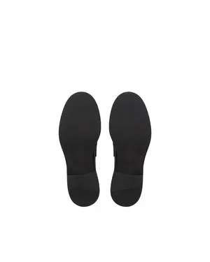 Prada Chocolate Brushed Loafers