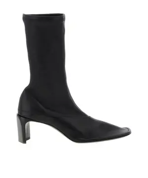 JIL SANDER Square-toe Ankle Boots
