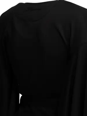 Jacquemus Le Cache Coeur Ventadou Wrap Top - Black
