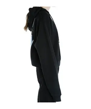 Off-White Microenvironment Crop Hoodie