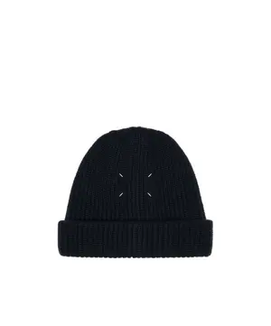 MAISON MARGIELA Maison Margiela Cashmere Beanie Dark Blue