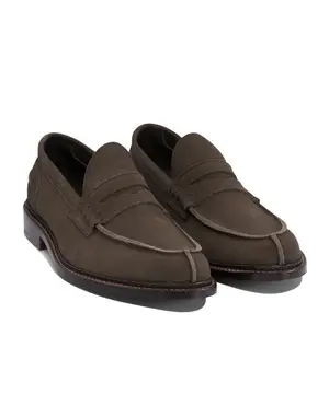 TRICKER'S Round Head Loafer - Brown