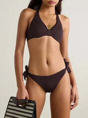 Max Mara Adele Halterneck Bikini Top