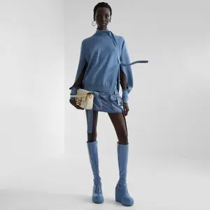 Fendi High Neck Pullover With Cut-out Detailing