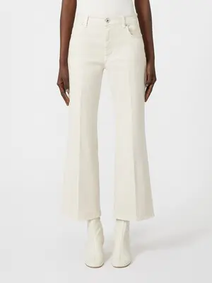 Max Mara Polonia Logo Patch Flared Pants
