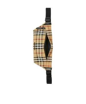 Burberry Check-pattern Zipped Belt Bag