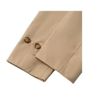 Burberry Single-breasted Long-sleeved Windbreaker