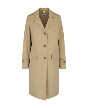 Burberry Single-breasted Long-sleeved Windbreaker - Nude