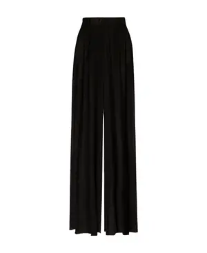 Dolce & Gabbana Wide-leg Chiffon Pants
