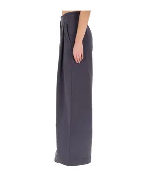 Dries Van Noten Loose Fit Pleated Sweatpants - Black