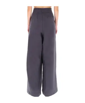 Dries Van Noten Loose Fit Pleated Sweatpants - Black