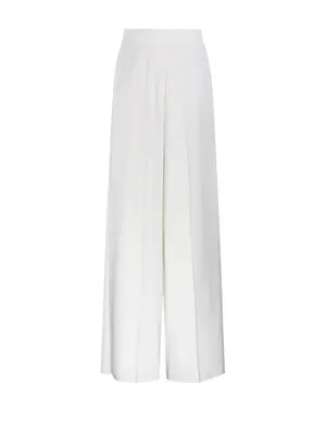 Max Mara Manetta Pleated Trousers - White