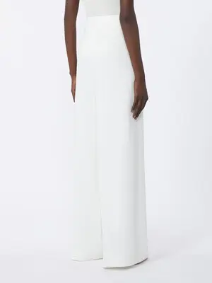 Max Mara Manetta Pleated Trousers - White