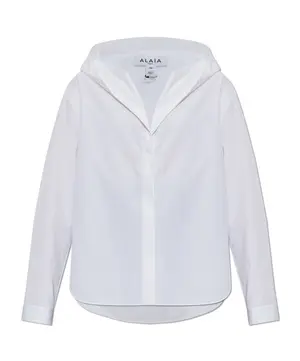 Alaia Long Sleeve Sweatshirts Hoodies For Women