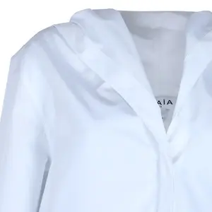 Alaïa Hooded Long Sleeve Shirt