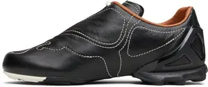 PUMA Vs-1 Leather Lace-up Sneakers - Black