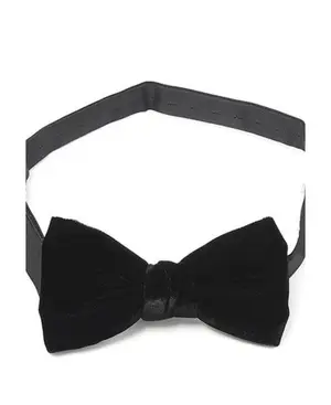 Saint Laurent Velvet Bow Tie