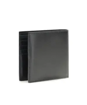 Balenciaga Bb-logo Leather Wallet
