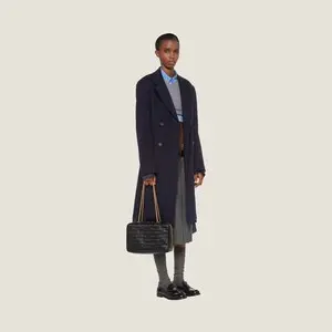 Miu Miu Embossed Leather Top-handle Bag