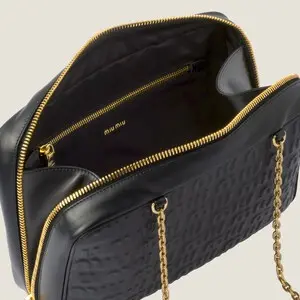 Miu Miu Embossed Leather Top-handle Bag