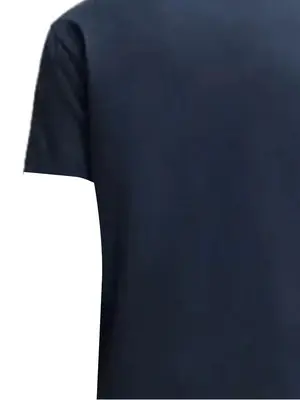 AMI Paris De Coeur Embroidered Crewneck T-shirt - Night Blue