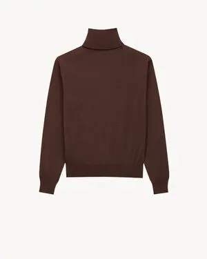 Saint Laurent Turtleneck Long-sleeved Jumper