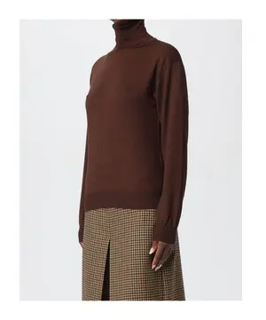 Saint Laurent Turtleneck Long-sleeved Jumper - Red