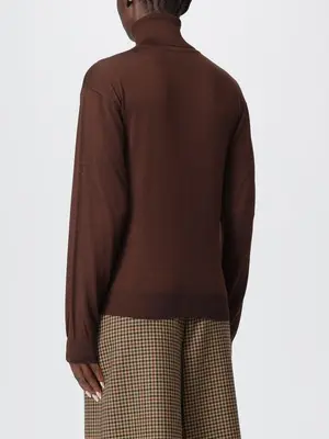 Saint Laurent Turtleneck Long-sleeved Jumper - Red