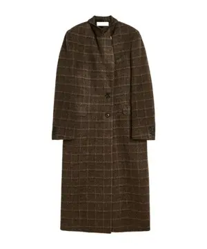 Our Legacy Checked Single-breasted Coat