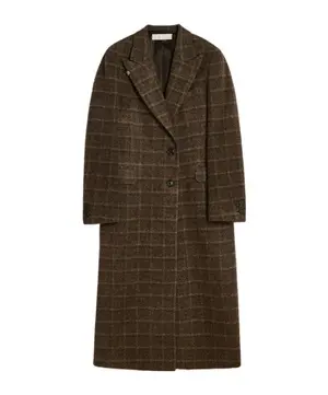 Our Legacy Checked Single-breasted Coat