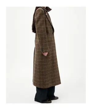 Our Legacy Checked Single-breasted Coat